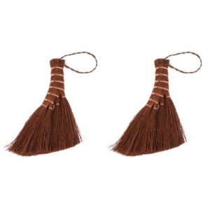 yardwe palm hand broom 2 pack mini cleaning broom car broom small broom mini broom soft