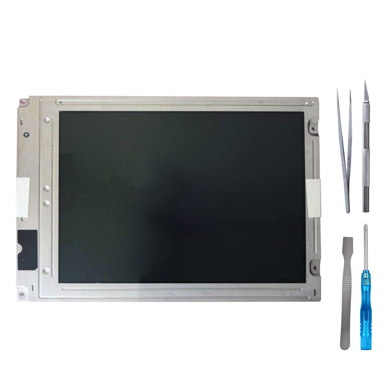 JayTong LCD Display for Sharp LQ104V1DG11 10.4 inch 640×480 LCD Screen Module Replacement with Tools