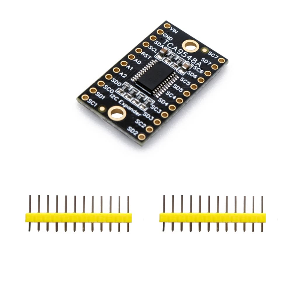 Treedix TCA9548A I2C Multiplexer Breakout Board 8 Channel Expansion Board with pi Header for Arduino