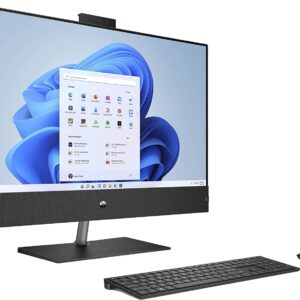 HP Pavilion 32 Desktop 1TB SSD 32GB RAM Win 11 PRO (Intel 12th gen Processor with Six cores and Turbo to 4.20GHz, 32 GB RAM, 1 TB SSD, 31.5" Display, Win 11 PRO) PC Computer Envy All-in-One