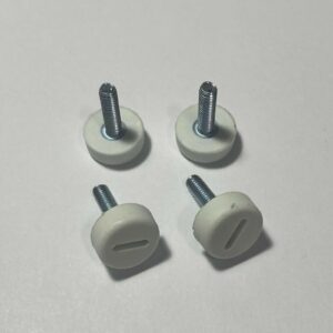 screw part # 153311 for skadis pegboard white (4 pack) replacement for ikea furniture fittings