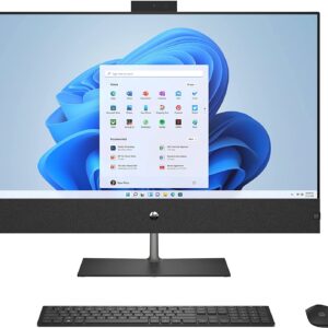 HP Pavilion 32 Desktop 1TB SSD 32GB RAM Win 11 PRO (Intel 12th gen Processor with Six cores and Turbo to 4.20GHz, 32 GB RAM, 1 TB SSD, 31.5" Display, Win 11 PRO) PC Computer Envy All-in-One