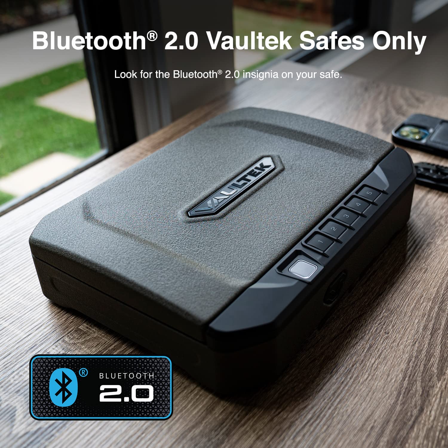 VAULTEK Nano Key Bluetooth 2.0 Fast Access Safe Remote (Compatible with Bluetooth 2.0 Safes Only)