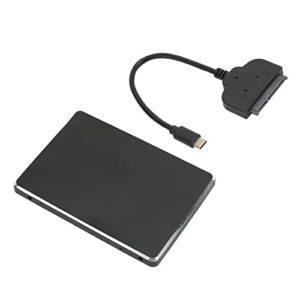 Hard Drive Adapter Card, Aluminum Alloy Material Lightweightdurable Easy to Use SSD Adapter Box Kit UltraThinDesign for Office for Home for Computer