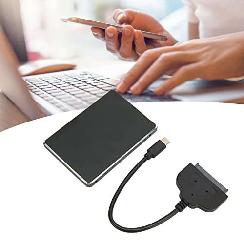 Hard Drive Adapter Card, Aluminum Alloy Material Lightweightdurable Easy to Use SSD Adapter Box Kit UltraThinDesign for Office for Home for Computer