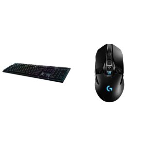 logitech g915 lightspeed rgb mechanical gaming keyboard and logitech g903 lightspeed wireless gaming mouse bundle