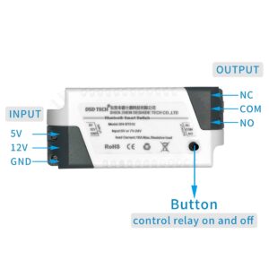 DSD TECH SH-BT01E Bluetooth Relay for iPhone and Android