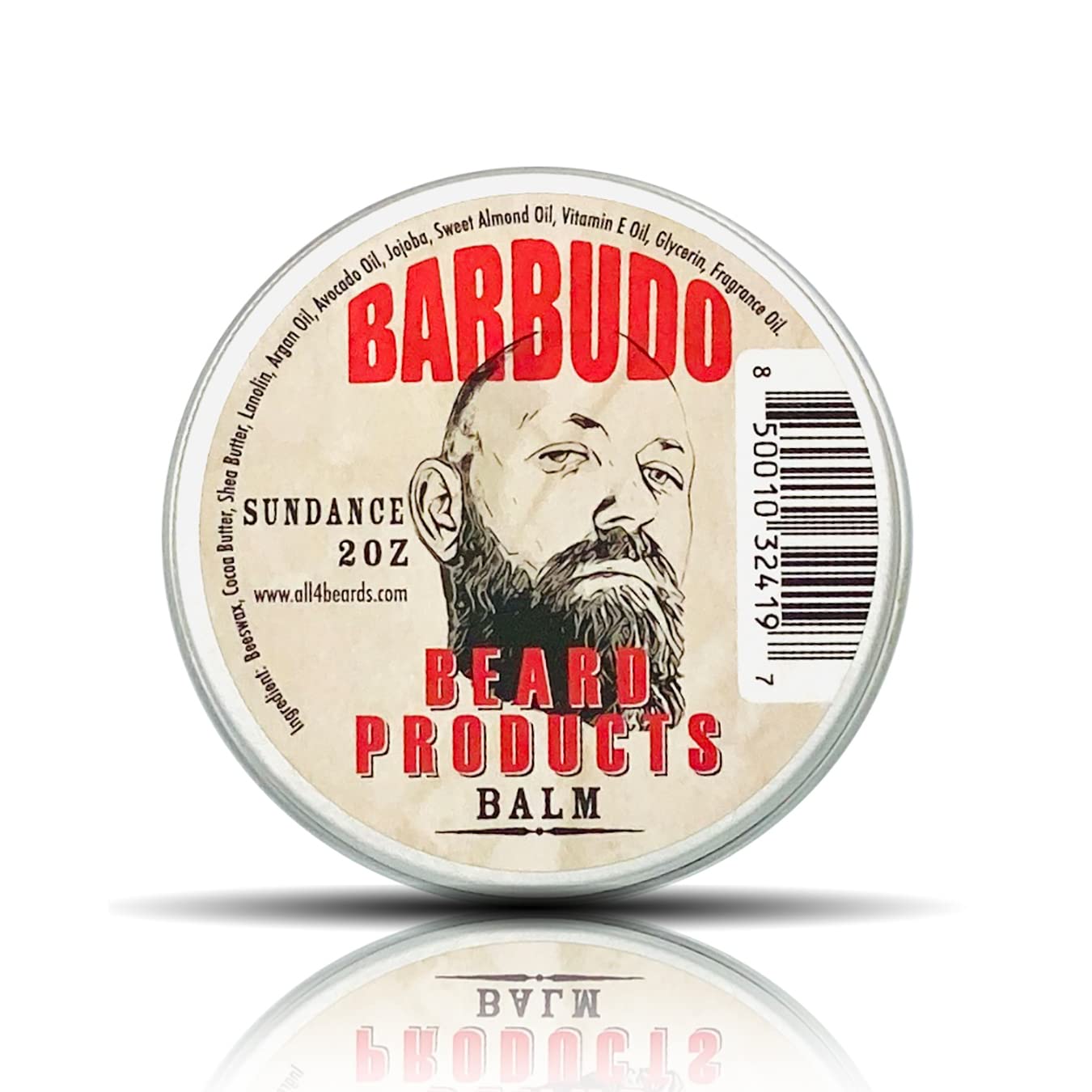 Barbudo Beard Products Beard Balm (Sundance: Coconut, Papaya and Lemongrass)