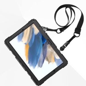 BLOSOMEET Portable Shoulder Strap for iPad/Samsung Tablet Case/Camera- Adjustable removable Neck Strap-Nylon,Black