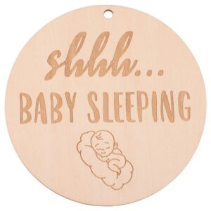 baby sleep sign baby room decor front porch sign baby room hanging sign baby shower boy sleeping baby door sign baby sleeping sign baby sleeping plaque sleeping baby plaque