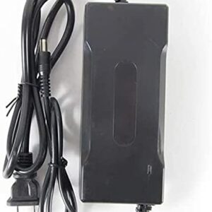 36V Lithium Battery Charger Output 42V 2A for 36V 10S Li-ion Batteries Pack DC 5.5 * 2.1mm Plug with a 5.5 * 2.5mm tip