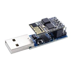 Bundle of USB to ESP8266 ESP-01 ESP-01S Prog WiFi Programmer + ESP8266 ESP-01S 4MB Module