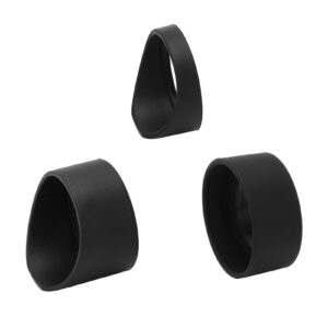 3pcs Microscope Eyepiece Eyeshields, Suitable for AmScope SW, and ZM Series Stereomicroscopes, Soft Rubber Eyepiece Eye Eye Guards Cups.