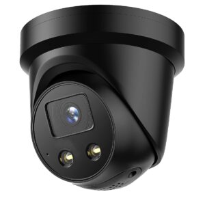 DS-2CD2386G2-ISU/SL 2.8mm HIK 4K 8MP AcuSense PoE IP Camera Outdoor Indoor with Strobe Light and Audible Warning, DarkFighter, Human/Vehicle Detection, H.265+, Work with HIK NVR/Hik-Connect(Black)