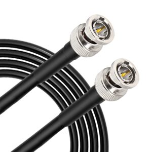 xrds -rf sdi cable 100ft, hd-sdi cable 75 ohm bnc male to bnc male video coaxial cable for video surveillance camera cctv system