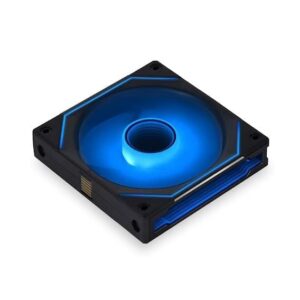 Lian Li UNI Fan SL-Infinity 120-Single Pack-ARGB Fan-Infinity Mirror-Daisy-Chain Design-Customizable Lighting Effects-One Cable Connection-Without Controller-Black-(UF-SLIN120-1B)