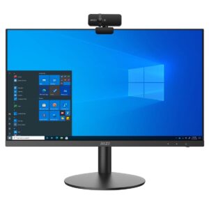 MSI PRO AP241 AIO Desktop, 23.8" FHD IPS-Grade LED, Intel Core i5-11400, 8GB Memory, 500GB SSD, WiFi 6, BT 5.1, Black, Windows 11 Home (11M-619US)