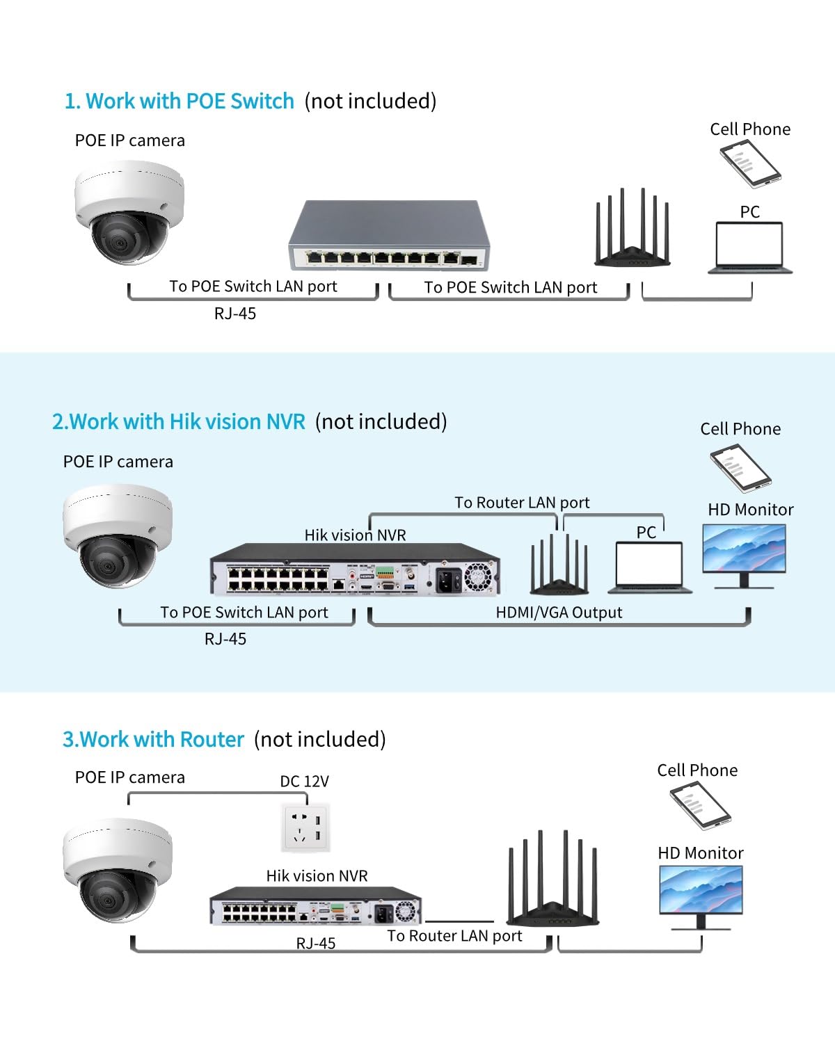 DS-2CD2183G2-I 2.8mm HIK 4K 8MP AcuSense PoE Fixed Dome IP Camera Outdoor Indoor with Human/Vehicle Detection, 120dB WDR, H.265+, 98ft IR Night Vision, Compatible with HIK NVR/Hik-Connect APP