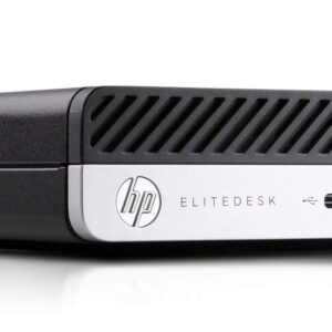 HP Micro PC Elitedesk 800 G3 Mini Computer Desktop Intel i5-6500T up to 3.10GHz 16GB 256GB NVMe SSD Built-in AX200 Wi-Fi 6 BT Wireless Keyboard and Mouse Win10 Pro (Renewed)