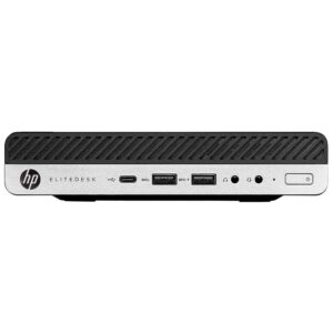 HP 800 G4 Mini Business Desktop Intel Core i5-8500T,8GB DDR4 RAM,256GB SSD Hard Drive (Renewed)