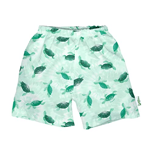 i play. baby boys Trunks With Built-in Reusable and Toddler Swim Diaper, Seafoam, 12-18 Month US