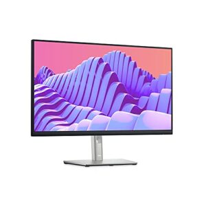 dell p2423 24" class wuxga lcd monitor - 16:9 - black, silver