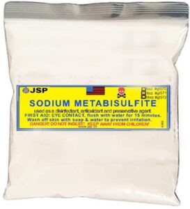 jsp sodium metabisulfite 4 oz