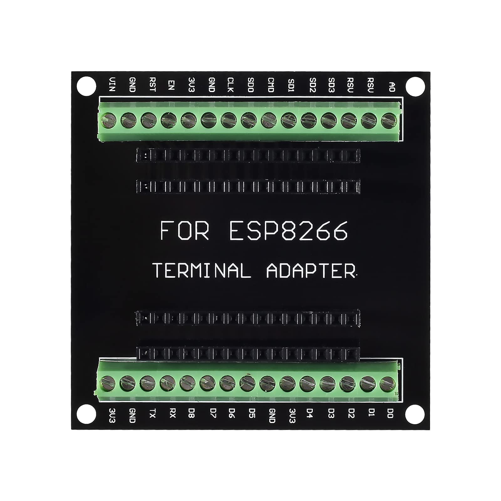 5pcs ESP8266 Breakout Board GPIO 1 into 2 for ESP8266 ESP-12E NodeMCU Development Board