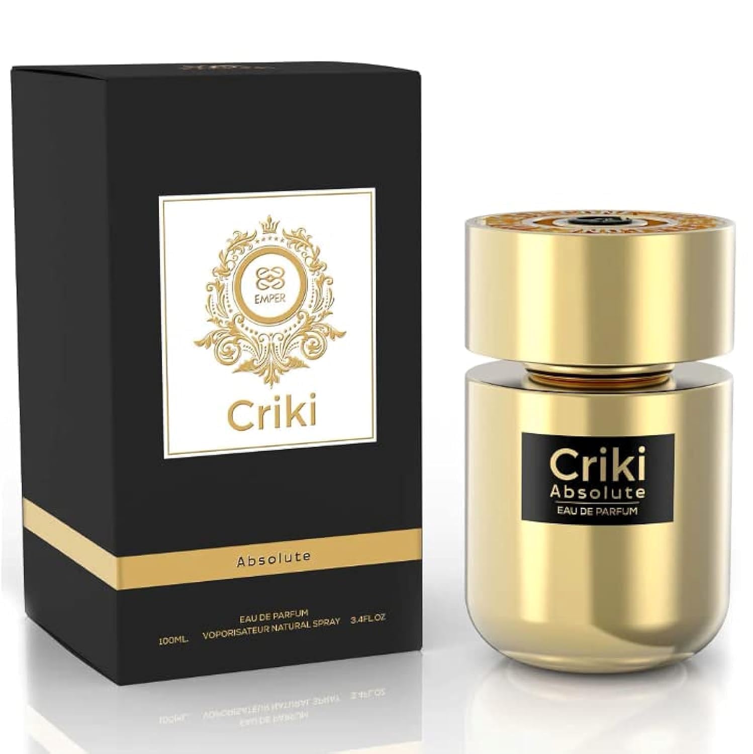 Emper Criki Absolute Unisex (men and women) Eau de parfum Vaporisateur natural spray 100 ml/ 3.4 Fl Oz