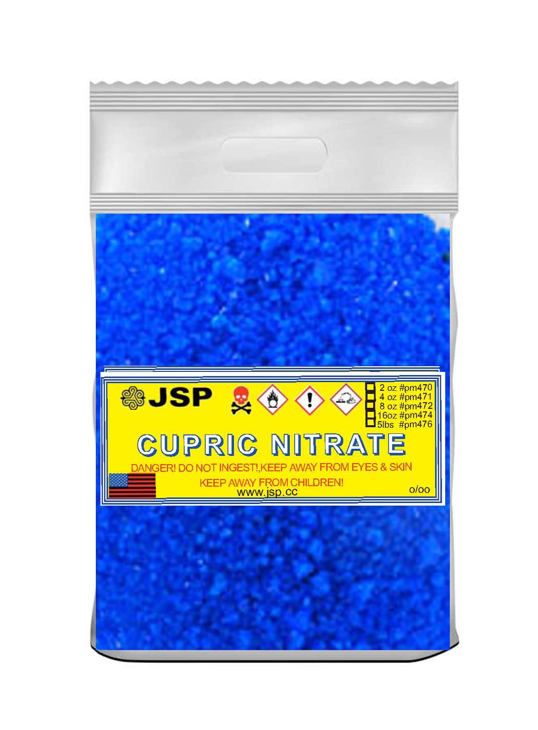 JSP Cupric Nitrate 8 oz