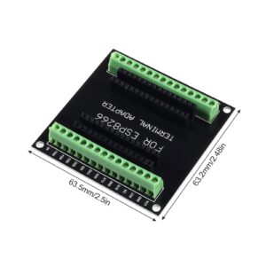 5pcs ESP8266 Breakout Board GPIO 1 into 2 for ESP8266 ESP-12E NodeMCU Development Board