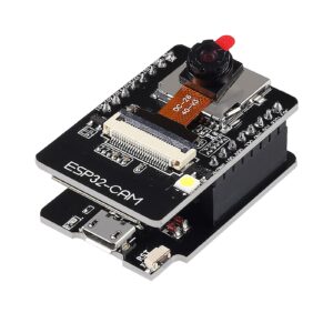 AITIAO 2Pcs ESP32-CAM-MB ESP32-CAM WiFi Bluetooth Development Board ESP32-CAM-MB Micro USB to Serial Port CH340G with OV2640 2MP Camera Module Dual Mode Compatible with Raspberry Pi