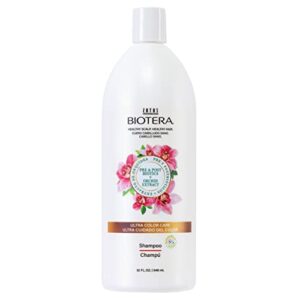 biotera ultra color care shampoo | prolongs vivid color-treated hair | microbiome friendly | vegan & cruelty free | paraben & sulfate free | color-safe | 32 fl oz