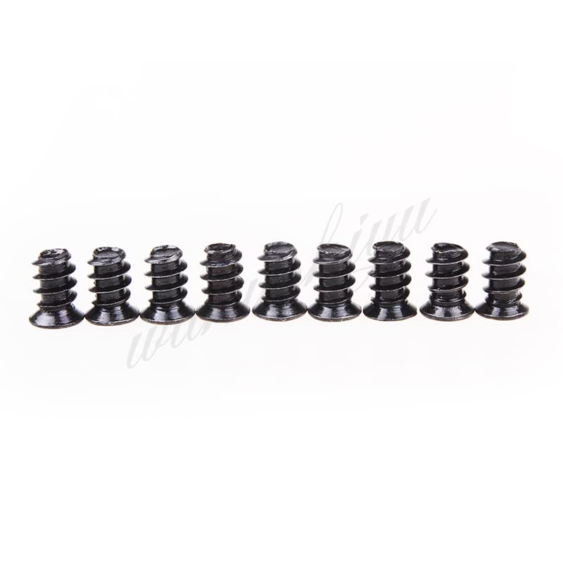 50Pcs M5*8Mm M5*10Mm M5*12Mm KB Computer PC Case Cooling Fan Mount Screw Heat Dissipation Screws Fixer m5x12mm Black Screw