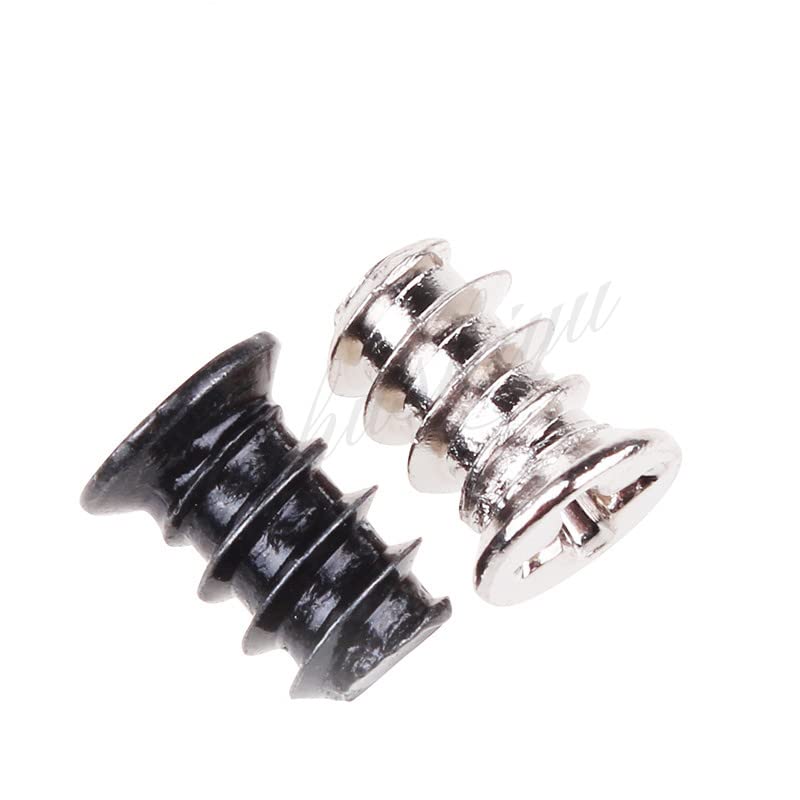 50Pcs M5*8Mm M5*10Mm M5*12Mm KB Computer PC Case Cooling Fan Mount Screw Heat Dissipation Screws Fixer m5x12mm Black Screw