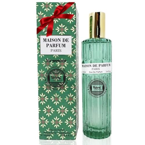 Hybrid & Company Maison De Parfum for Women Eau De Parfum Natural Spray Sensual Scent, 3.4 Fl Oz