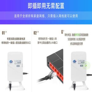 Cplusnet Router，Exclusive Router for Overseas Chinese，Remove Regional restrictions on Audio and Video Content and Unlock Smart TV (3S)