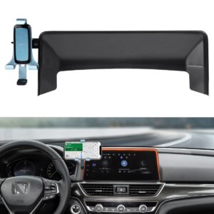 autorder car phone holder for honda accord 2018-2021 2022 accessories air vent screen fixed clip cell phone mount hands-free 360 degree rotation