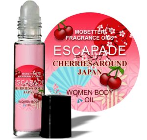 mobetter fragrance oils escapade cherries in japan women perfume body oil