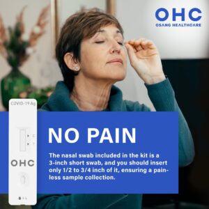 OHC Covid Tests For Home Rapid, 2 Tests Per Box, Result in 15 Minutes