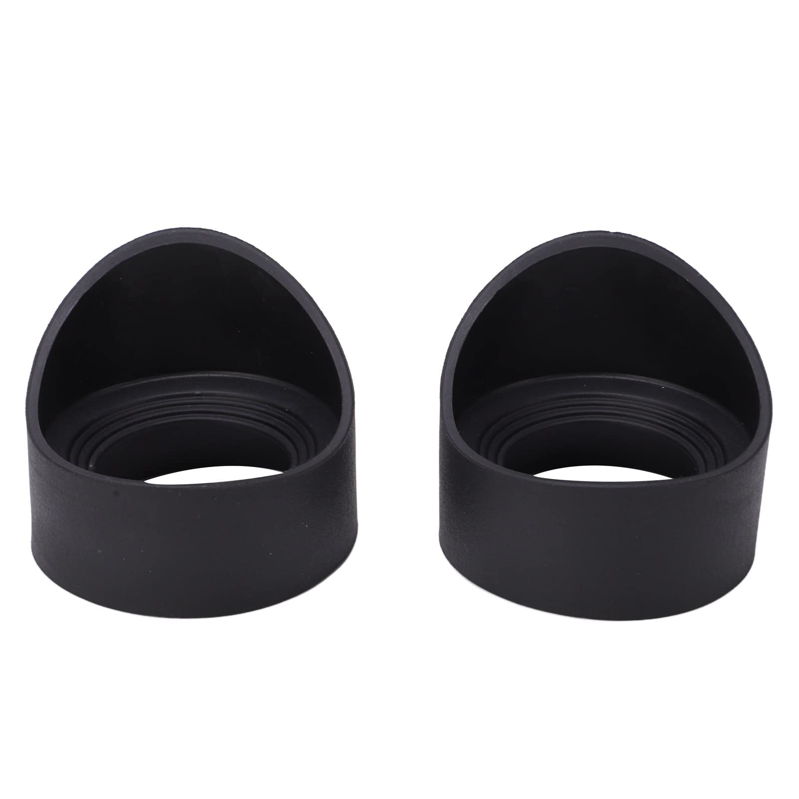 GOWENIC 2pcs Microscope Eyepiece Eyeshields, Eyepiece Rubber Eyecups, Oversized 's Eye Collapsible Eyecups, Mono Binocular Tracers Accessories, for Eye