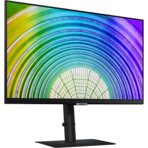 samsung ls24a600ucnx s24a600ucn 24-inch widescreen ips lcd monitor with usb-c - 2560 x 1440-16:9-1000:1-5 ms - 75 hz - 300 cd/m2 - freesync - black (renewed)