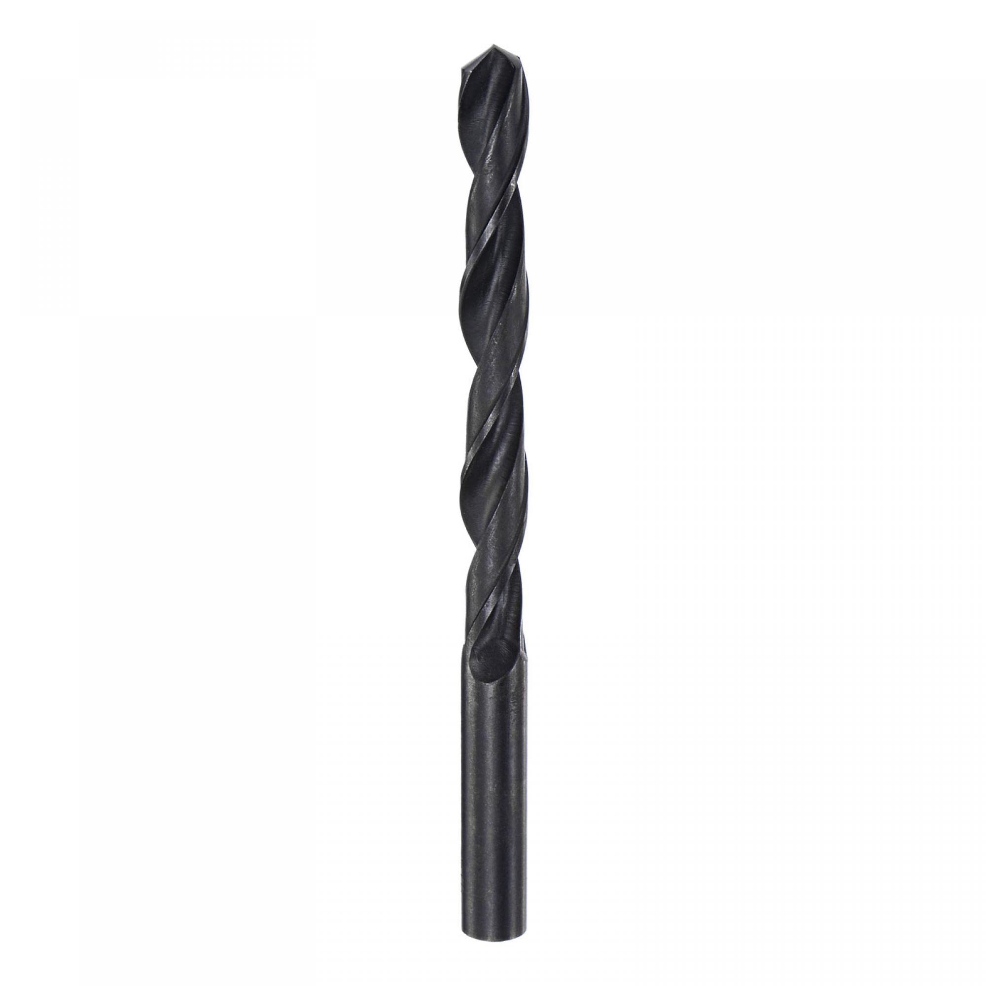 uxcell 6542 High Speed Steel Straight Shank Twist Jobber Drill Bit, Fully Ground Black Oxide Drill Bits 8.5mm Drill Diameter 115mm Total Length 1 Pcs