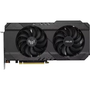 asus tuf gaming geforce rtx 3050 oc edition gaming graphics card (pcie 4.0, 8gb gddr6, hdmi 2.1, displayport 1.4a, dual ball fan bearings, all-aluminum shroud, 2.8-slot design, gpu tweak ii)