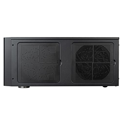 SilverStone Technology Grandia 11 Compact ATX Home Theater PC (HTPC) case with 240mm Radiator Support, SST-GD11B