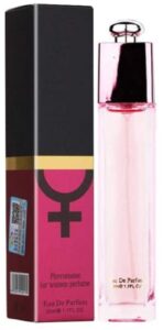 okian perfume for women infused pheromone to attract men spray, 30ml highly addictive sweet fragrance