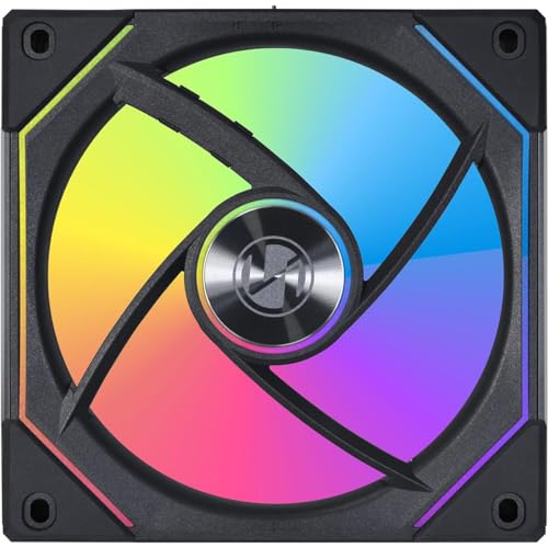 Lian Li UNI Fan SL-INF 120 RGB Infinity Mirror ARGB 120mm Black Desktop Computer Fan