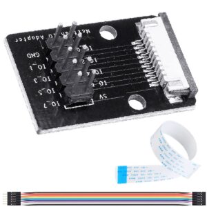 dkardu nextion io adapter gpio expansion board with ffc cable dupont cable for nextion enhanced 2.4" 2.8" 3.2" 3.5" 4.3" 5" 7 intelligent display 7 10.1 inch