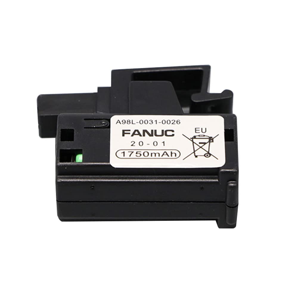 (Pack of 12) A98L-0031-0026 3V PLC Battery 1750mAh for FANUC A02B-0309-K102 PN FANUC Battery A98L-0031-0026