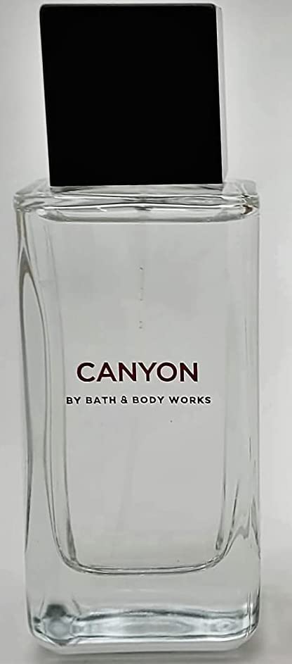 Bath & Body Works Canyon Men's Fragrance Cologne Spray (Canyon), 3.40 Ounce (Pack of 1)